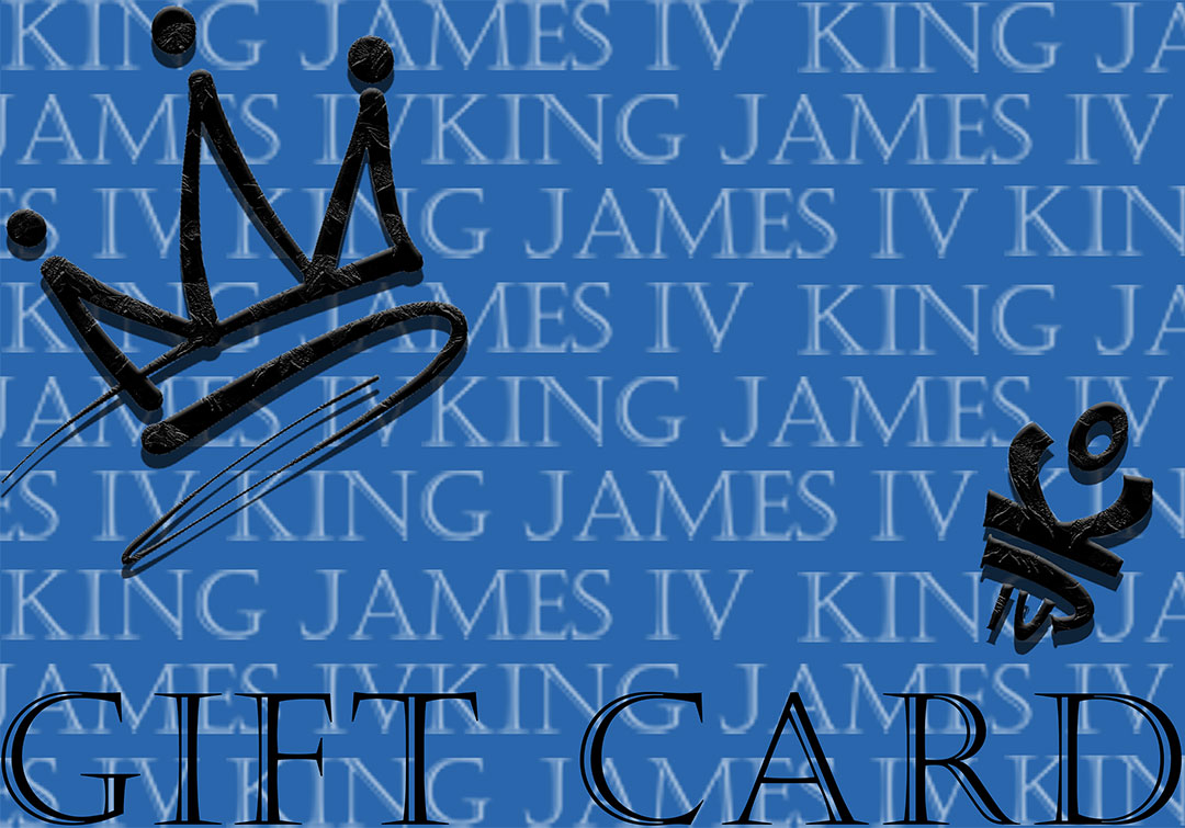 Gift Card - King James IV | Golfing Apparel | Hats, Shirts, Clothing ...